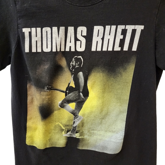 Thomas Rhett | Tops | Thomas Rhett Black Shirt | Poshmark